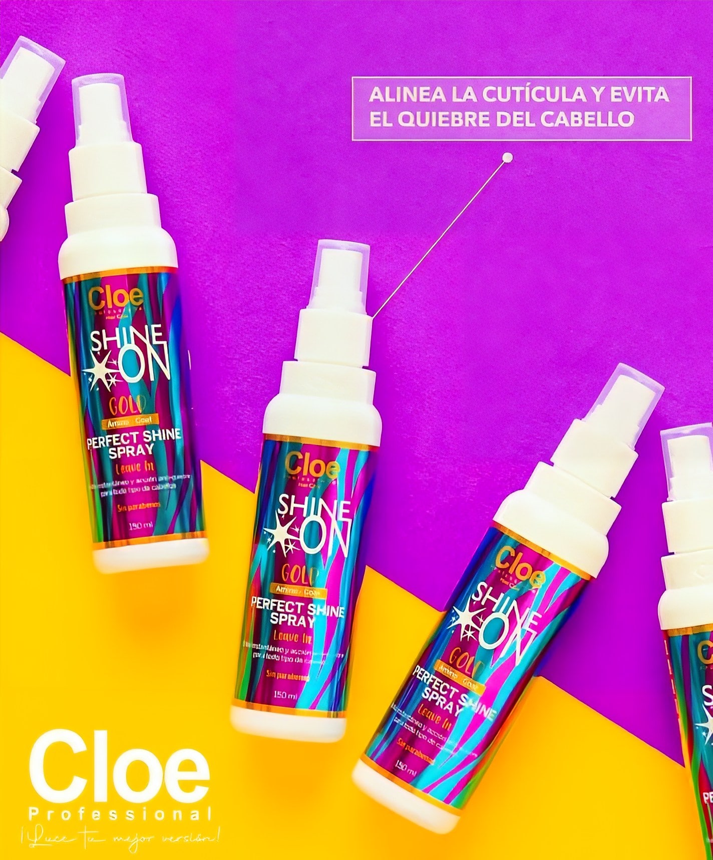 Spray de Brillo Shine On Cloe – LEMAVIC